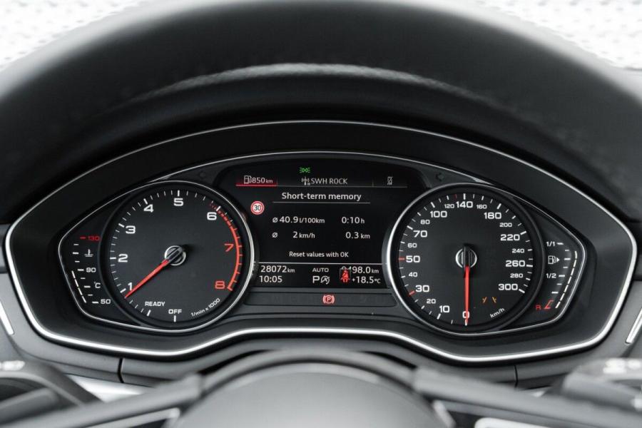 Balts Audi A5 2024 Mārupe, ar dzinēja tilpumu 2.00 L un nobraukumu 28 tūkst. km par 32200 €, foto 13 vietnē AUTOMOTO.COM.LV