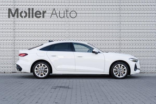 White Audi A5 2025 in Marupe, with an engine capacity of 2.00 L and mileage of 29 thousand km for 35900 €, photo 6 on AUTOMOTO.COM.LV