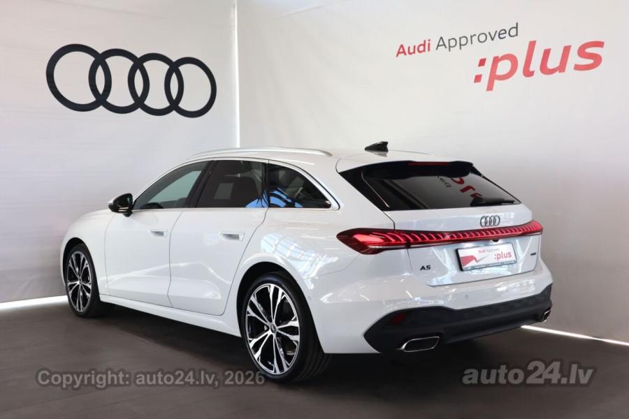 Balts Audi A5 2025 Tallina, ar dzinēja tilpumu 2.00 L un nobraukumu 9 tūkst. km par 62900 €, foto 11 vietnē AUTOMOTO.COM.LV