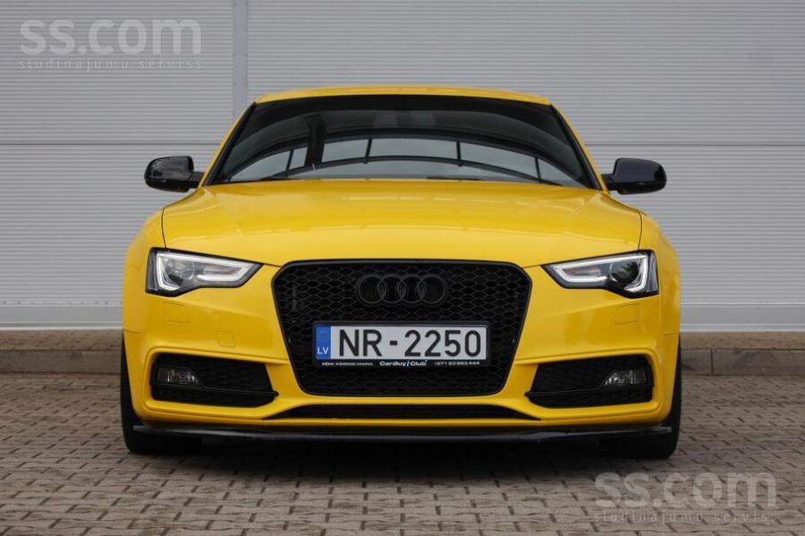 Dzeltens Audi A5 2012 Rīga, ar dzinēja tilpumu 1.80 L un nobraukumu 316 tūkst. km par 8995 €, foto 4 vietnē AUTOMOTO.COM.LV