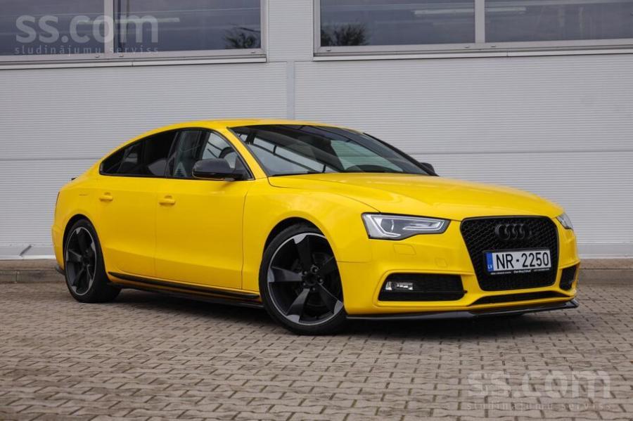 Dzeltens Audi A5 2012 Rīga, ar dzinēja tilpumu 1.80 L un nobraukumu 316 tūkst. km par 8995 €, foto 5 vietnē AUTOMOTO.COM.LV