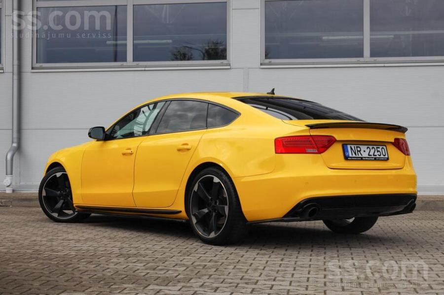 Dzeltens Audi A5 2012 Rīga, ar dzinēja tilpumu 1.80 L un nobraukumu 316 tūkst. km par 8995 €, foto 7 vietnē AUTOMOTO.COM.LV