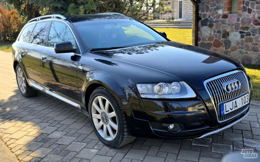 Melns Audi A6 Allroad 2006 Šauļi, ar dzinēja tilpumu 2.70 L un nobraukumu 320 tūkst. km par 3600 €, foto 5 vietnē AUTOMOTO.COM.LV