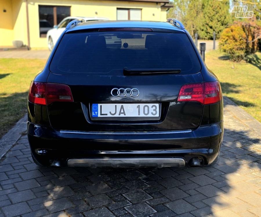 Melns Audi A6 Allroad 2006 Šauļi, ar dzinēja tilpumu 2.70 L un nobraukumu 320 tūkst. km par 3600 €, foto 7 vietnē AUTOMOTO.COM.LV