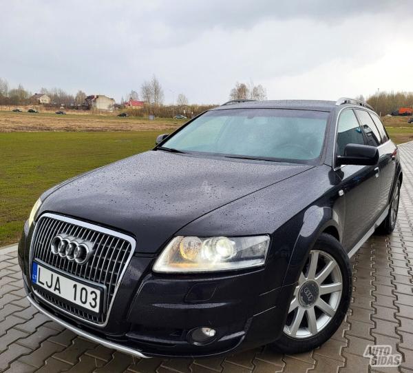 Black Audi A6 Allroad 2006 in Siauliai, with an engine capacity of 2.70 L and mileage of 300 thousand km for 3550 €, photo 2 on AUTOMOTO.COM.LV
