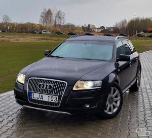 Black Audi A6 Allroad 2006 in Siauliai, with an engine capacity of 2.70 L and mileage of 300 thousand km for 3550 €, photo 4 on AUTOMOTO.COM.LV