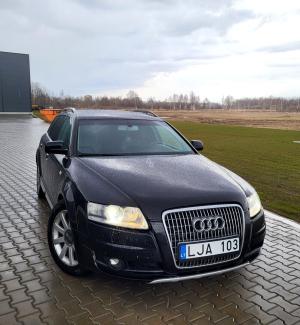 Black Audi A6 Allroad 2006 in Siauliai, with an engine capacity of 2.70 L and mileage of 300 thousand km for 3550 €, photo 13 on AUTOMOTO.COM.LV