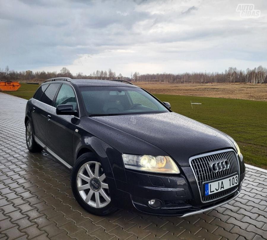 Black Audi A6 Allroad 2006 in Siauliai, with an engine capacity of 2.70 L and mileage of 300 thousand km for 3550 €, photo 14 on AUTOMOTO.COM.LV