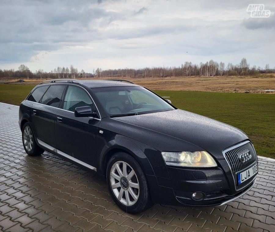 Black Audi A6 Allroad 2006 in Siauliai, with an engine capacity of 2.70 L and mileage of 300 thousand km for 3550 €, photo 15 on AUTOMOTO.COM.LV