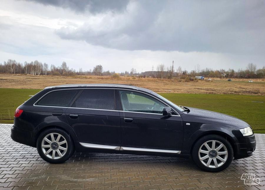 Black Audi A6 Allroad 2006 in Siauliai, with an engine capacity of 2.70 L and mileage of 300 thousand km for 3550 €, photo 16 on AUTOMOTO.COM.LV