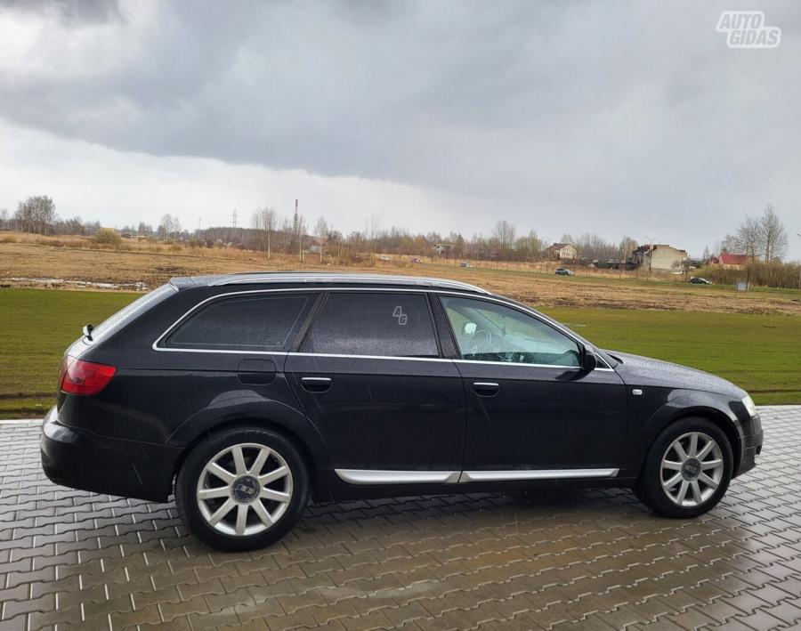 Black Audi A6 Allroad 2006 in Siauliai, with an engine capacity of 2.70 L and mileage of 300 thousand km for 3550 €, photo 17 on AUTOMOTO.COM.LV