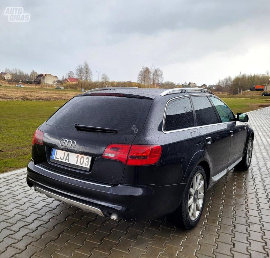 Black Audi A6 Allroad 2006 in Siauliai, with an engine capacity of 2.70 L and mileage of 300 thousand km for 3550 €, photo 19 on AUTOMOTO.COM.LV