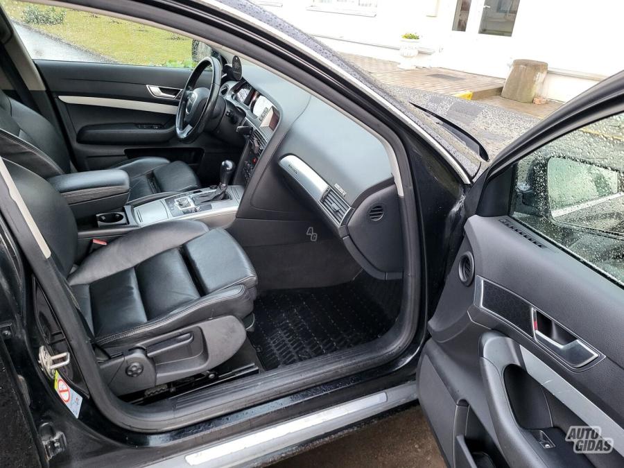 Black Audi A6 Allroad 2006 in Siauliai, with an engine capacity of 2.70 L and mileage of 300 thousand km for 3550 €, photo 25 on AUTOMOTO.COM.LV