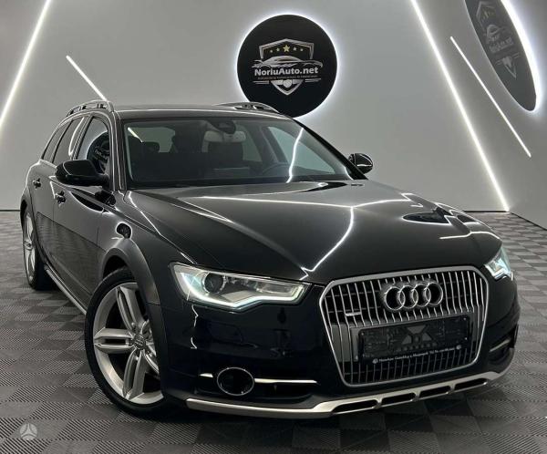 Melns Audi A6 Allroad 2012 Marijampole, ar dzinēja tilpumu 2.97 L un nobraukumu 325 tūkst. km par 11999 €, foto 1 vietnē AUTOMOTO.COM.LV