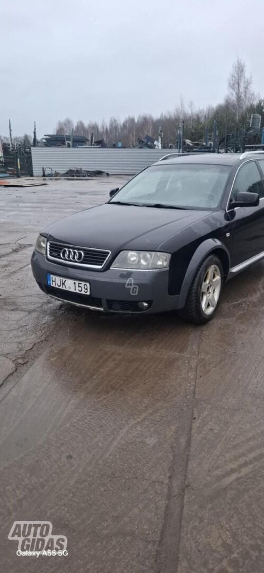 Black Audi A6 Allroad 2000 in Utena, with an engine capacity of 2.70 L and mileage of 350 thousand km for 2750 €, photo 4 on AUTOMOTO.COM.LV
