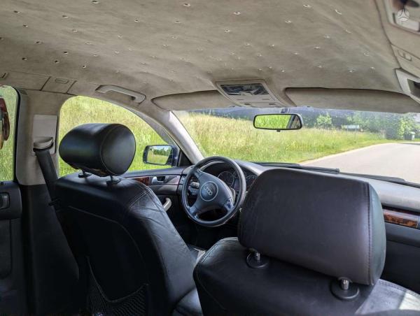 Black Audi A6 Allroad 2003 in Vilnius, with an engine capacity of 2.50 L and mileage of 333 thousand km for 1650 €, photo 6 on AUTOMOTO.COM.LV