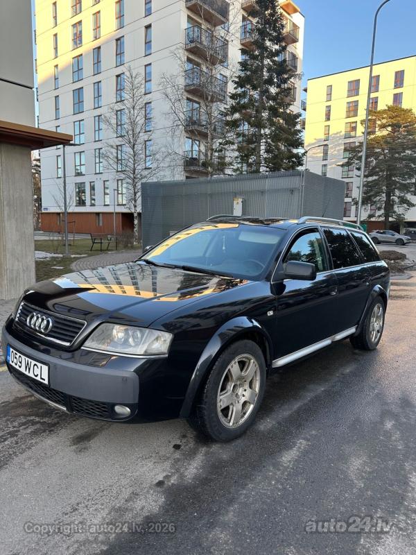 Black Audi A6 Allroad 2004 in Tallinn, with an engine capacity of 2.50 L and mileage of 304 thousand km for 3000 €, photo 3 on AUTOMOTO.COM.LV