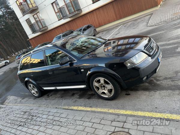 Black Audi A6 Allroad 2004 in Tallinn, with an engine capacity of 2.50 L and mileage of 304 thousand km for 3000 €, photo 8 on AUTOMOTO.COM.LV