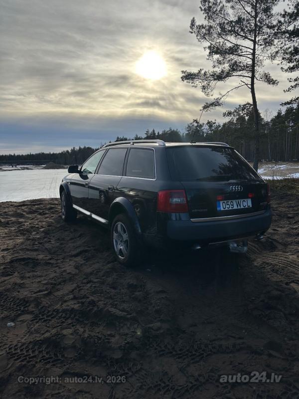 Black Audi A6 Allroad 2004 in Tallinn, with an engine capacity of 2.50 L and mileage of 304 thousand km for 3000 €, photo 9 on AUTOMOTO.COM.LV