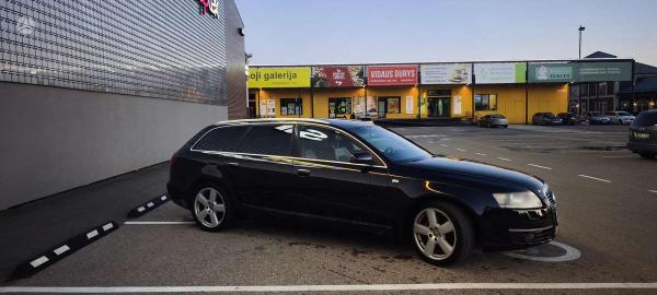 Black Audi A6 Allroad 2005 in Kaunas, with an engine capacity of 2.67 L and mileage of 322 thousand km for 1499 €, photo 5 on AUTOMOTO.COM.LV