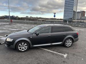 Black Audi A6 Allroad 2006 in Vilnius, with an engine capacity of 2.97 L and mileage of 395 thousand km for 3500 €, photo 2 on AUTOMOTO.COM.LV