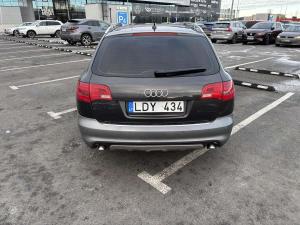Black Audi A6 Allroad 2006 in Vilnius, with an engine capacity of 2.97 L and mileage of 395 thousand km for 3500 €, photo 4 on AUTOMOTO.COM.LV