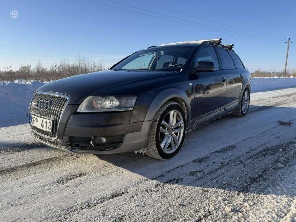 Black Audi A6 Allroad 2006 in Siauliai, with an engine capacity of 2.70 L and mileage of 320 thousand km for 3900 €, photo 2 on AUTOMOTO.COM.LV
