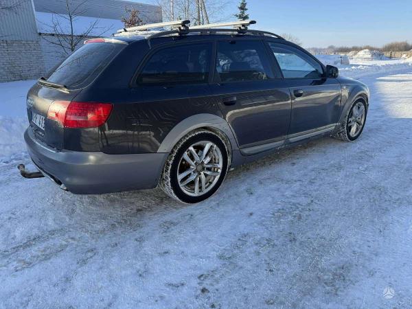 Black Audi A6 Allroad 2006 in Siauliai, with an engine capacity of 2.70 L and mileage of 320 thousand km for 3900 €, photo 7 on AUTOMOTO.COM.LV