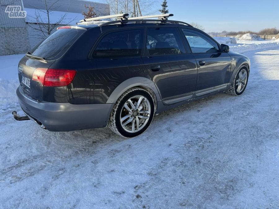Black Audi A6 Allroad 2006 in Siauliai, with an engine capacity of 2.70 L and mileage of 320 thousand km for 3500 €, photo 5 on AUTOMOTO.COM.LV