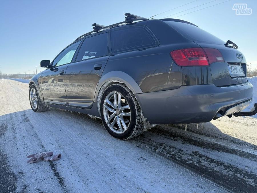 Black Audi A6 Allroad 2006 in Siauliai, with an engine capacity of 2.70 L and mileage of 320 thousand km for 3500 €, photo 14 on AUTOMOTO.COM.LV