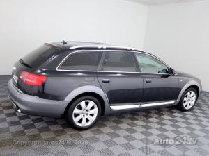 Black Audi A6 Allroad 2006 in Tallinn, with an engine capacity of 3.00 L and mileage of 377 thousand km for 2499 €, photo 4 on AUTOMOTO.COM.LV
