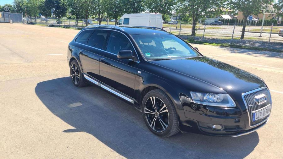 Melns Audi A6 Allroad 2006 Šauļi, ar dzinēja tilpumu 3.00 L un nobraukumu 251 tūkst. km par 4450 €, foto 4 vietnē AUTOMOTO.COM.LV