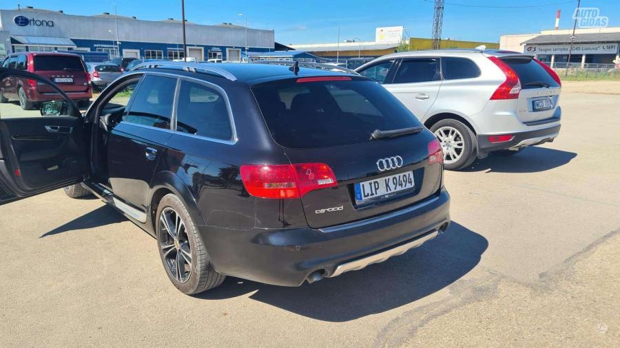 Melns Audi A6 Allroad 2006 Šauļi, ar dzinēja tilpumu 3.00 L un nobraukumu 251 tūkst. km par 4450 €, foto 6 vietnē AUTOMOTO.COM.LV