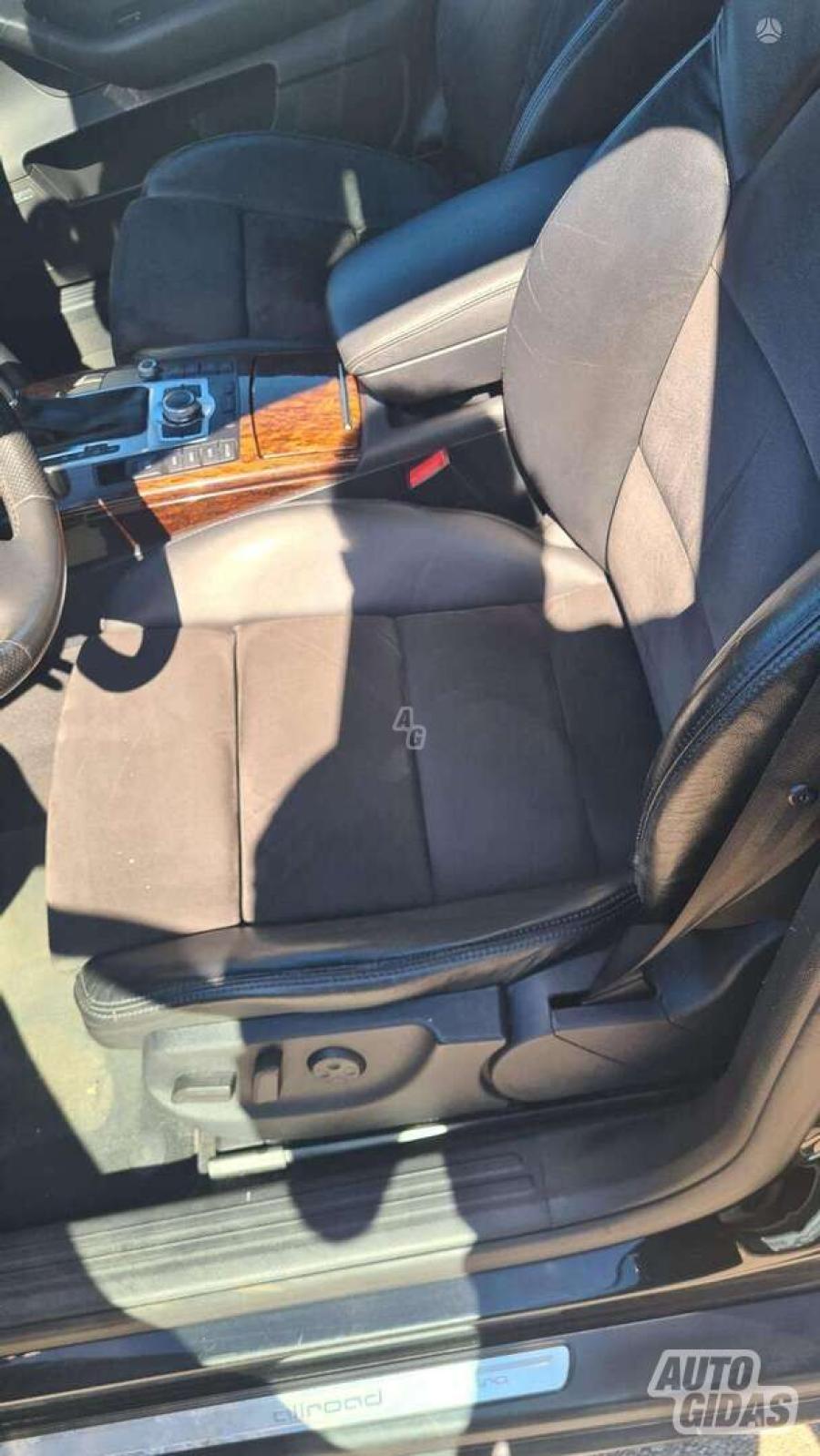 Melns Audi A6 Allroad 2006 Šauļi, ar dzinēja tilpumu 3.00 L un nobraukumu 251 tūkst. km par 4450 €, foto 9 vietnē AUTOMOTO.COM.LV