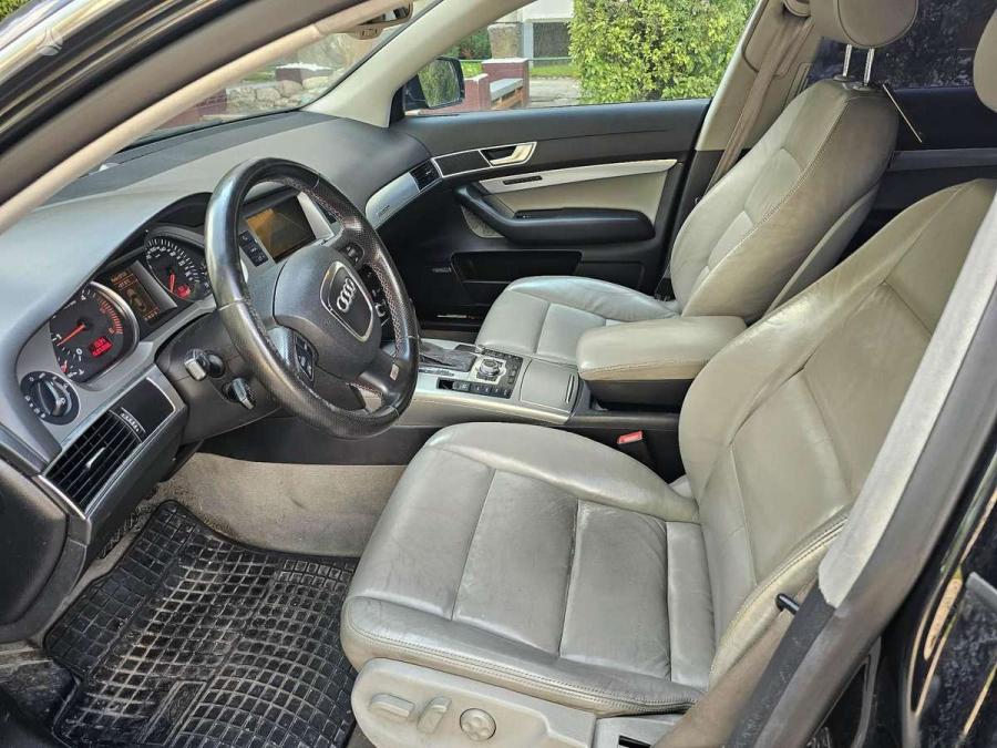 Melns Audi A6 Allroad 2006 Kauņa, ar dzinēja tilpumu 2.97 L un nobraukumu 324 tūkst. km par 2500 €, foto 6 vietnē AUTOMOTO.COM.LV