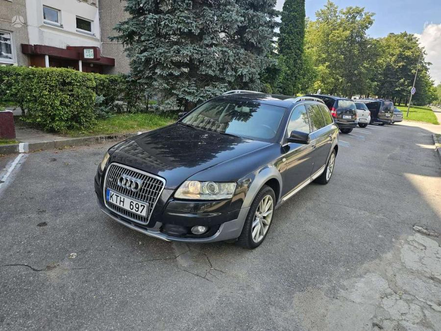 Melns Audi A6 Allroad 2006 Kauņa, ar dzinēja tilpumu 2.97 L un nobraukumu 324 tūkst. km par 2500 €, foto 16 vietnē AUTOMOTO.COM.LV