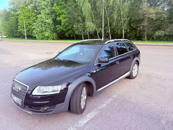 Black Audi A6 Allroad 2006 in Panevezys, with an engine capacity of 2.97 L and mileage of 345 thousand km for 2700 €, photo 2 on AUTOMOTO.COM.LV