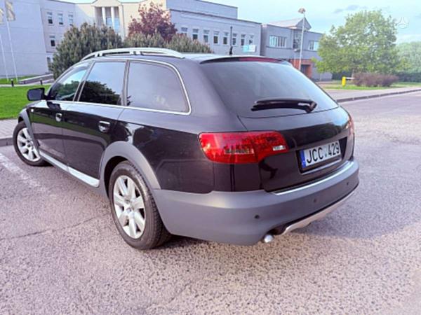 Black Audi A6 Allroad 2006 in Panevezys, with an engine capacity of 2.97 L and mileage of 345 thousand km for 2700 €, photo 3 on AUTOMOTO.COM.LV