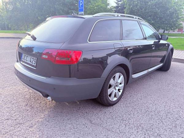Black Audi A6 Allroad 2006 in Panevezys, with an engine capacity of 2.97 L and mileage of 345 thousand km for 2700 €, photo 6 on AUTOMOTO.COM.LV