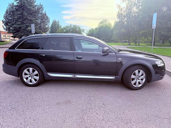 Black Audi A6 Allroad 2006 in Panevezys, with an engine capacity of 2.97 L and mileage of 345 thousand km for 2700 €, photo 9 on AUTOMOTO.COM.LV