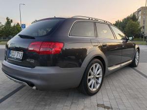 Melns Audi A6 Allroad 2006 Šauļi, ar dzinēja tilpumu 3.00 L un nobraukumu 360 tūkst. km par 3400 €, foto 5 vietnē AUTOMOTO.COM.LV
