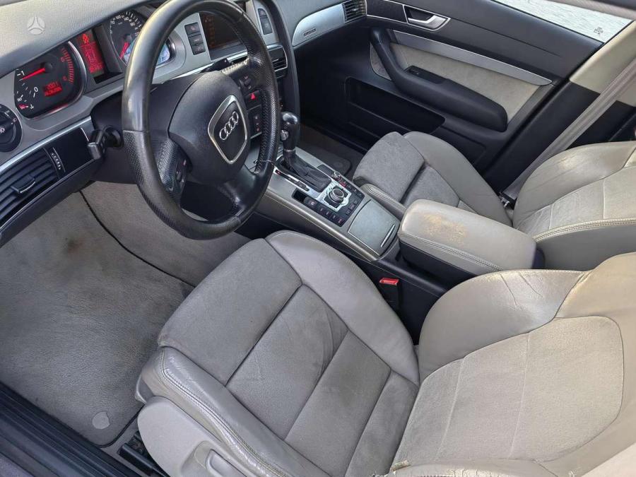 Melns Audi A6 Allroad 2006 Šauļi, ar dzinēja tilpumu 3.00 L un nobraukumu 360 tūkst. km par 3400 €, foto 10 vietnē AUTOMOTO.COM.LV