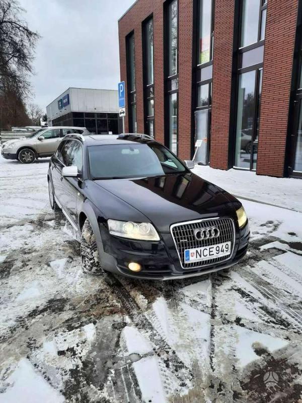 Melns Audi A6 Allroad 2007 Viļņa, ar dzinēja tilpumu 2.97 L un nobraukumu 290 tūkst. km par 4100 €, foto 3 vietnē AUTOMOTO.COM.LV