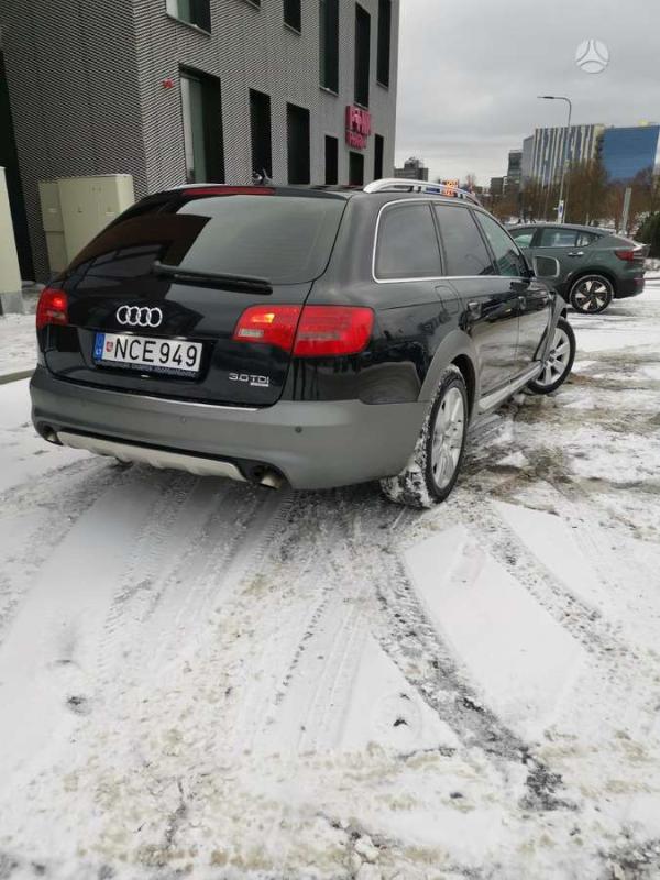 Melns Audi A6 Allroad 2007 Viļņa, ar dzinēja tilpumu 2.97 L un nobraukumu 290 tūkst. km par 4100 €, foto 9 vietnē AUTOMOTO.COM.LV