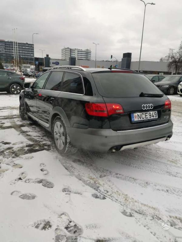 Melns Audi A6 Allroad 2007 Viļņa, ar dzinēja tilpumu 2.97 L un nobraukumu 290 tūkst. km par 4100 €, foto 10 vietnē AUTOMOTO.COM.LV