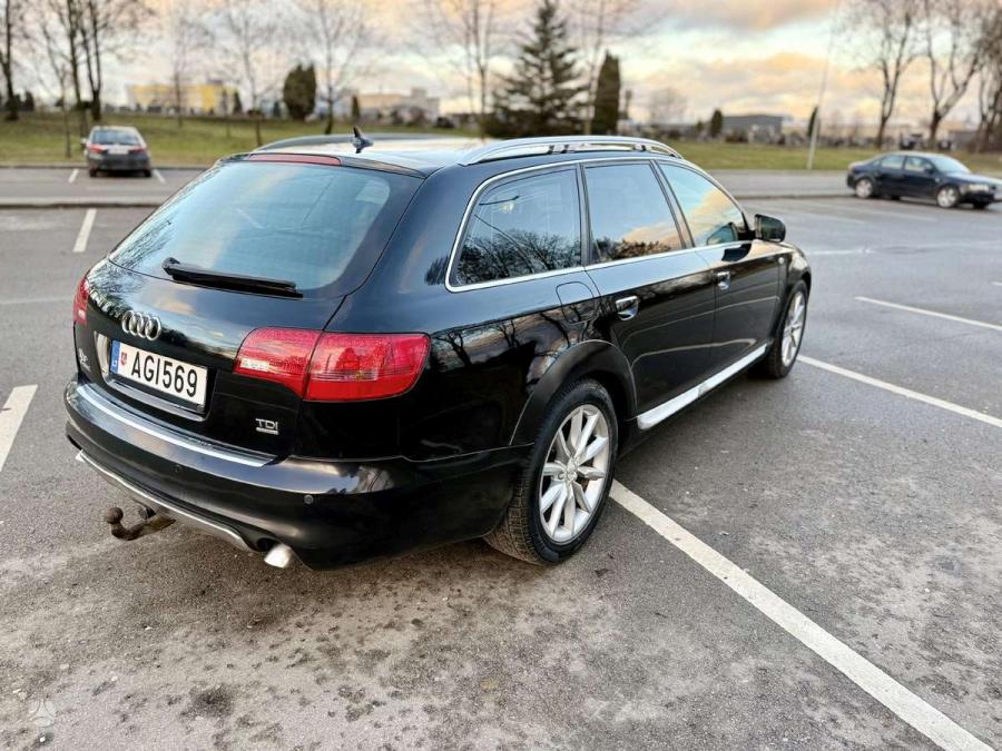 Black Audi A6 Allroad 2007 in Taurage, with an engine capacity of 2.97 L and mileage of 430 thousand km for 4900 €, photo 5 on AUTOMOTO.COM.LV