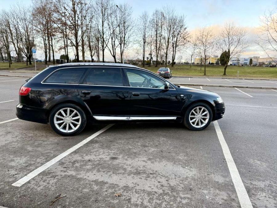 Black Audi A6 Allroad 2007 in Taurage, with an engine capacity of 2.97 L and mileage of 430 thousand km for 4900 €, photo 6 on AUTOMOTO.COM.LV
