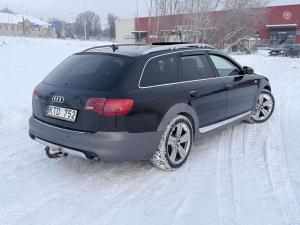Black Audi A6 Allroad 2007 in Vilnius, with an engine capacity of 2.97 L and mileage of 391 thousand km for 3450 €, photo 3 on AUTOMOTO.COM.LV