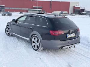 Black Audi A6 Allroad 2007 in Vilnius, with an engine capacity of 2.97 L and mileage of 391 thousand km for 3450 €, photo 4 on AUTOMOTO.COM.LV