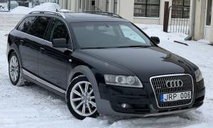 Black Audi A6 Allroad 2007 in Radviliskis, with an engine capacity of 3.00 L and mileage of 345 thousand km for 4750 €, photo  on AUTOMOTO.COM.LV